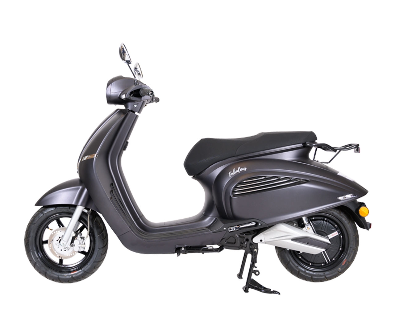 Drax Fabulous Ev 45km/h Mattgrå Elmoped - Elscooter Rea